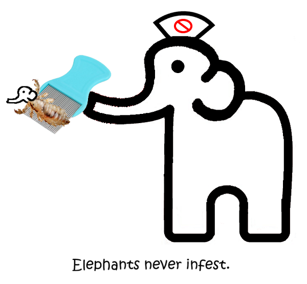 Elephants Never Infest, Louse - Elephants Never
